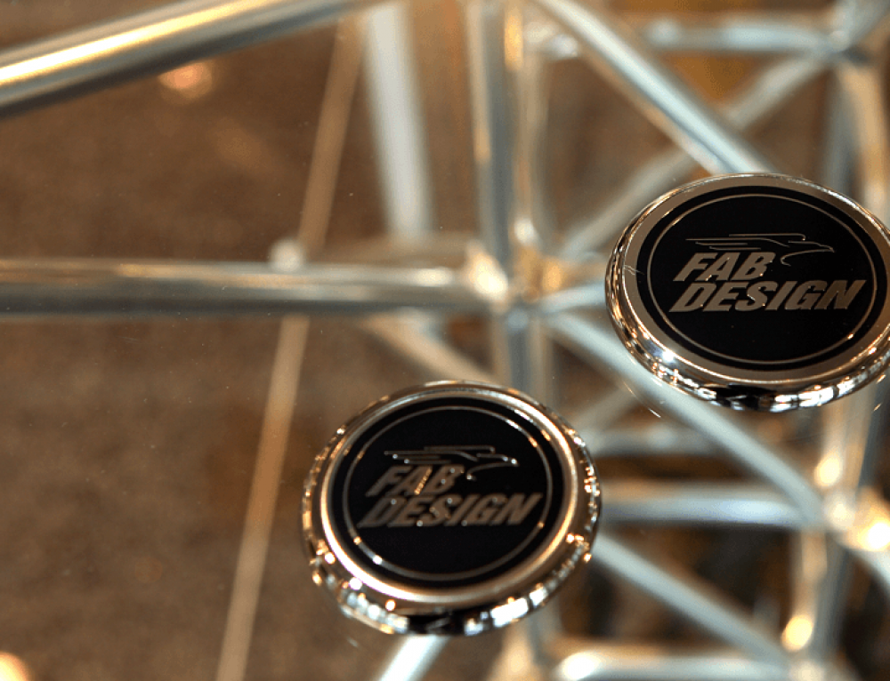 FAB DESIGN CHROME SIDE LOGO | FAB DESIGN JAPAN