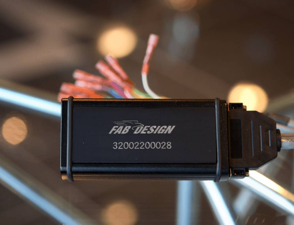 FAB DESIGN CHROME SIDE LOGO | FAB DESIGN JAPAN